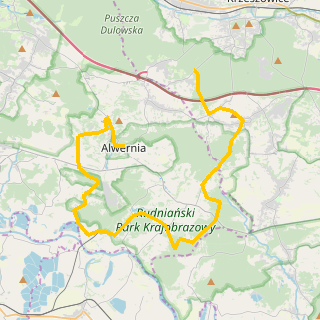 Alwernia - Rudno - Szlaki turystyczne Małopolski