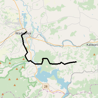 Żar - Wadowice PKP - Turistické trasy Malopoľska